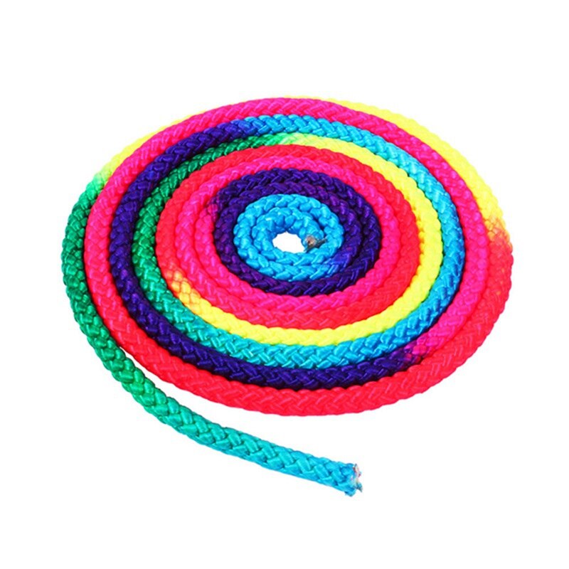 Gymnastics Rope Bold Rainbow Color Solid Game Art ... – Grandado