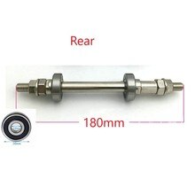 1 Pcs Bicycle Wheel Hub Front Wheel Rear Axle Moun... – Grandado