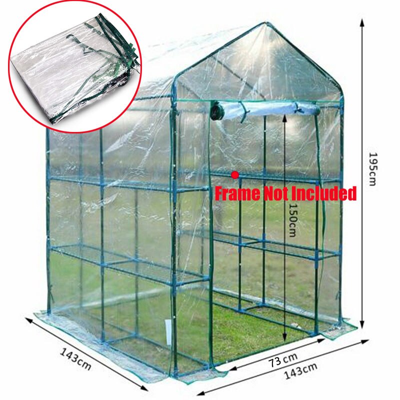 Huis Tuin Kas Transparante Plant Cover Bloemen Out... – Vicedeal