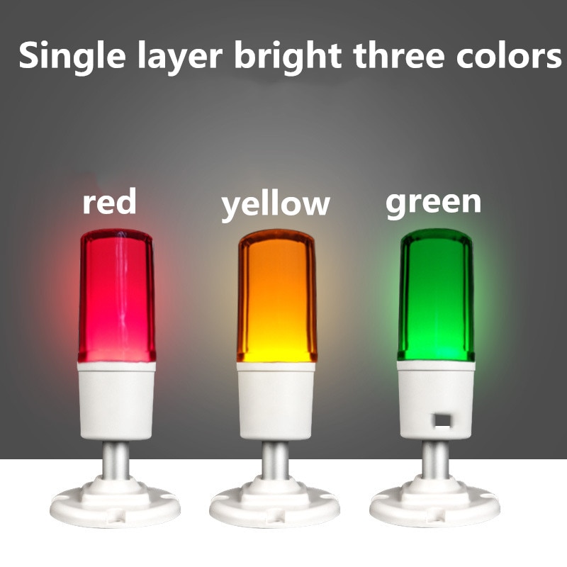 led 3 colors in 1 layer Indicator Light 220V Intel... – Grandado