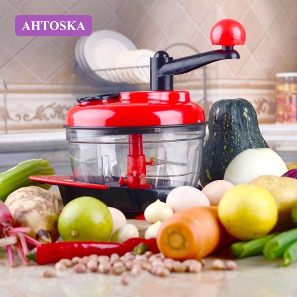 AHTOSKA Multi-function Manual Food Processor House... – Vicedeal