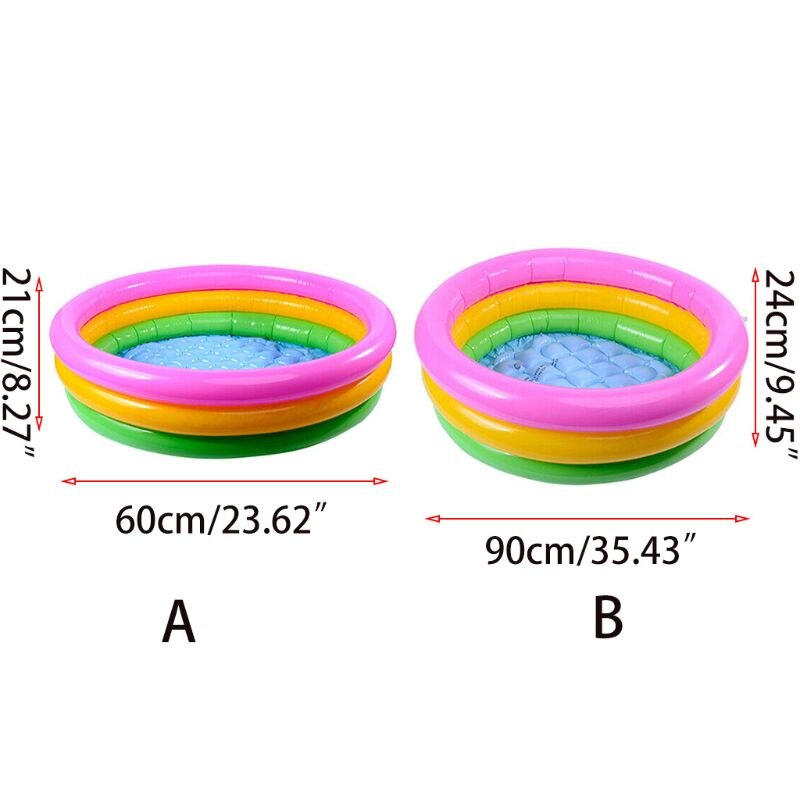 Inflatable Swimming Pool Bath Tub Fishing Pond San... – Vicedeal