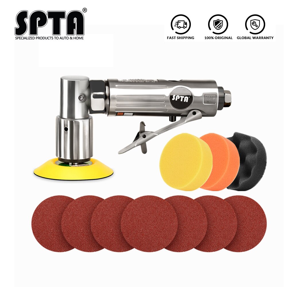 SPTA 36Pcs 1inch/2inch/ 3inch 80mm Air Palm Sander... – Vicedeal
