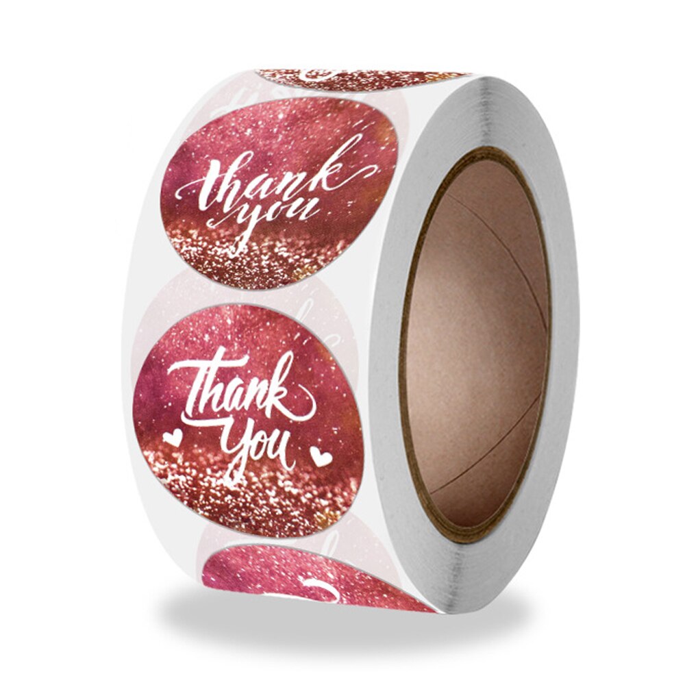 100-500pcs Water Color Thank You Stickers Seal Lab... – Vicedeal