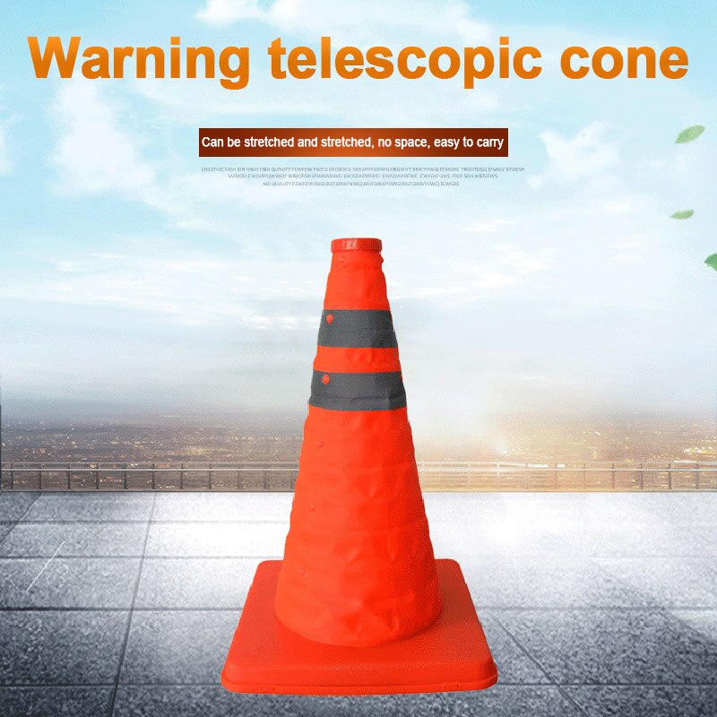 Reflective Traffic Cone Retractable Space-saving P... – Grandado