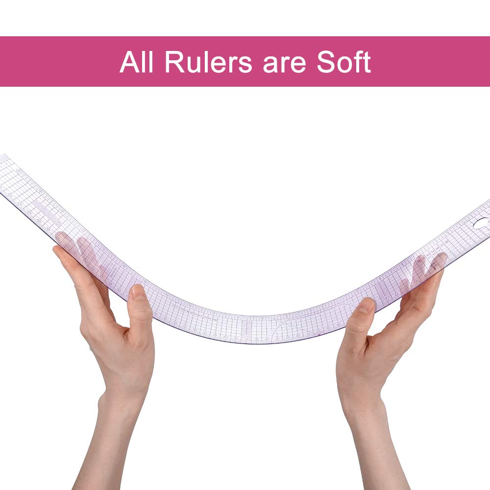 7pieceDIY sewing ruler, tailor suit, French curve ... – Grandado