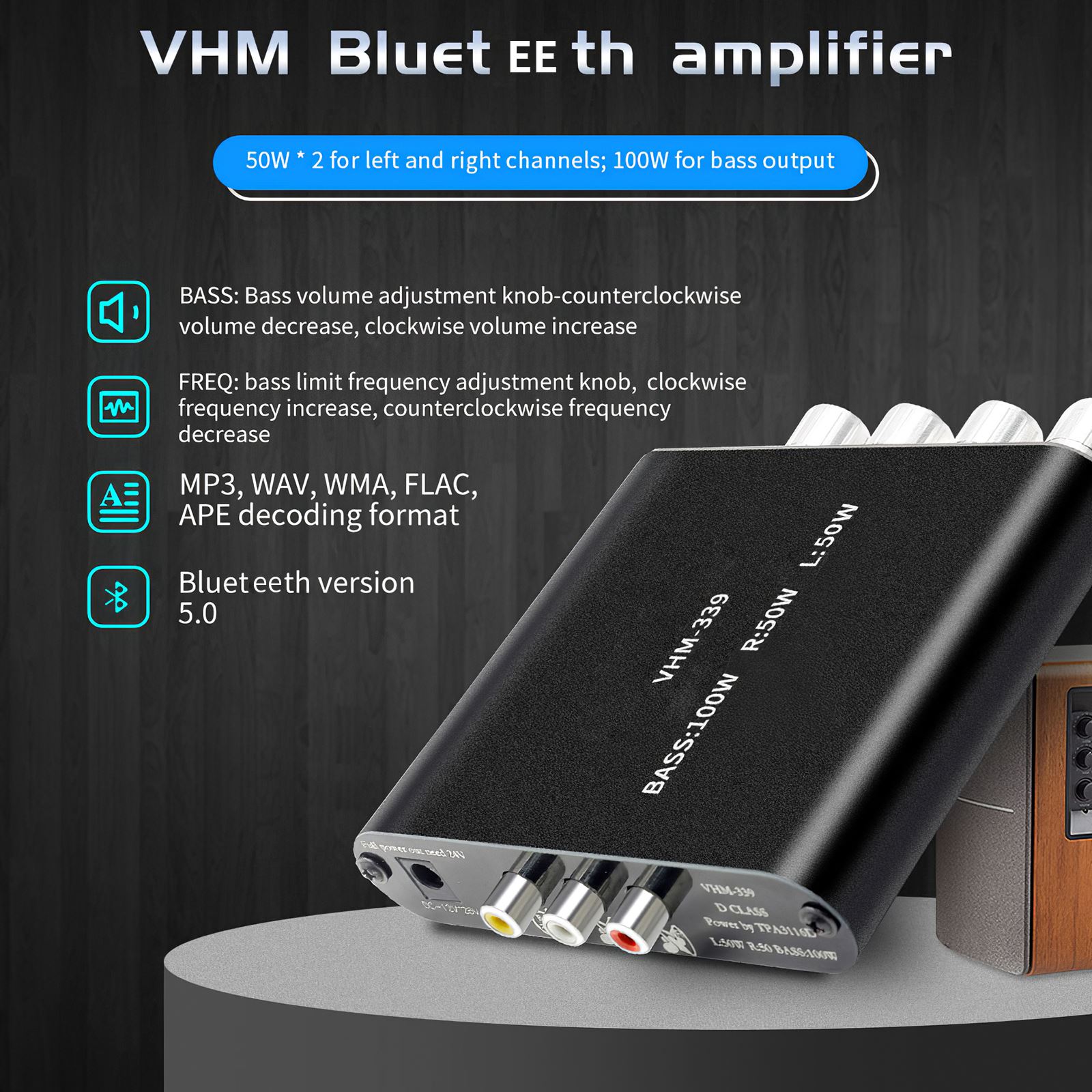 VHM339 Stereophonic Voice Numbers Stereo Digital P... – Grandado