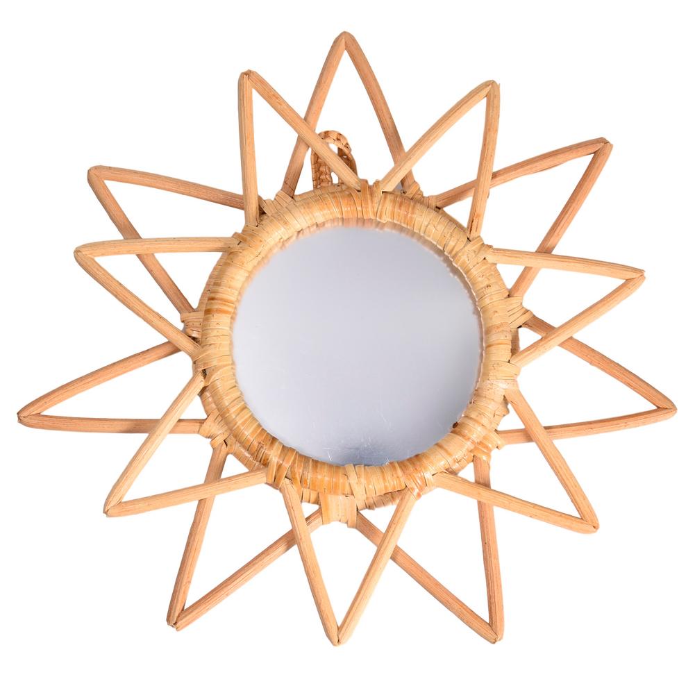 Rotan Innovatieve Art Decoratie Ronde Make-Up Spie... – Vicedeal