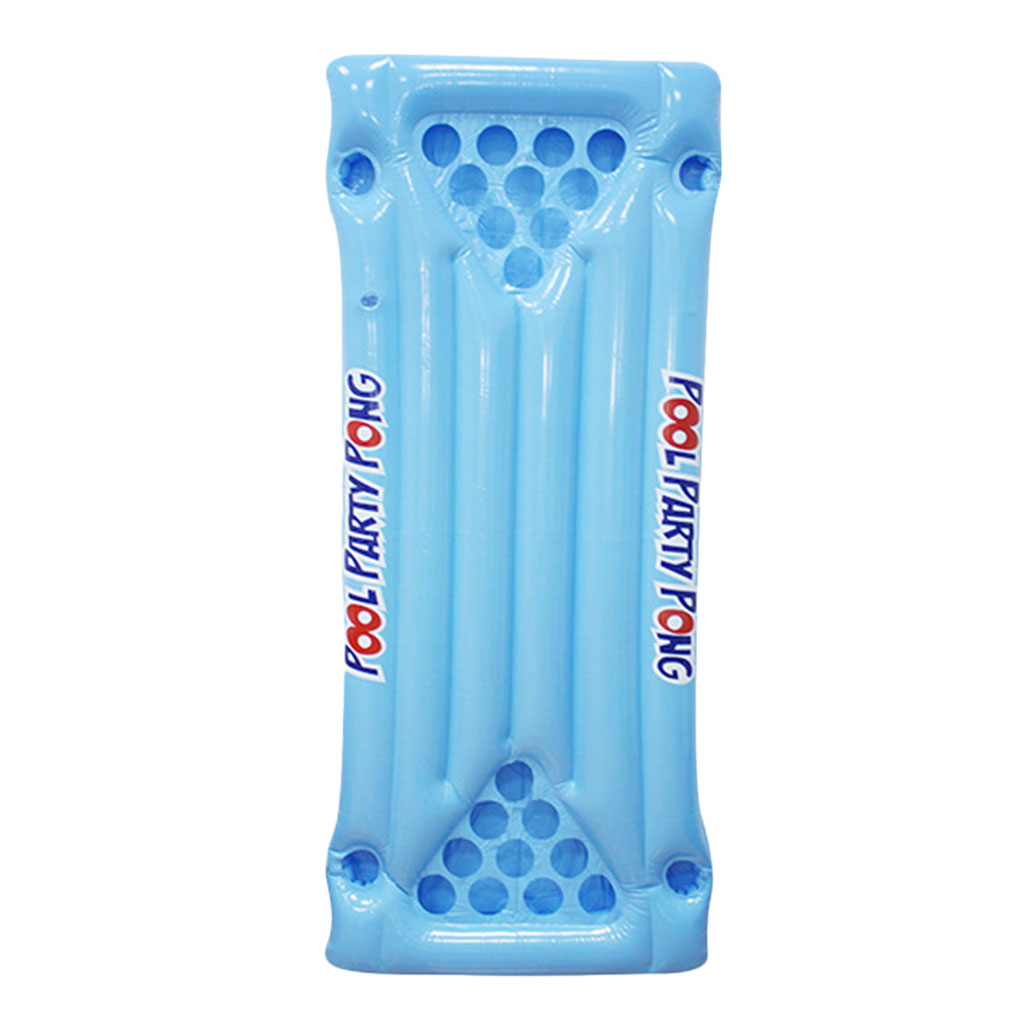 Big PVC Inflatable Beer Pong Raft Floating Pool Pa... – Grandado