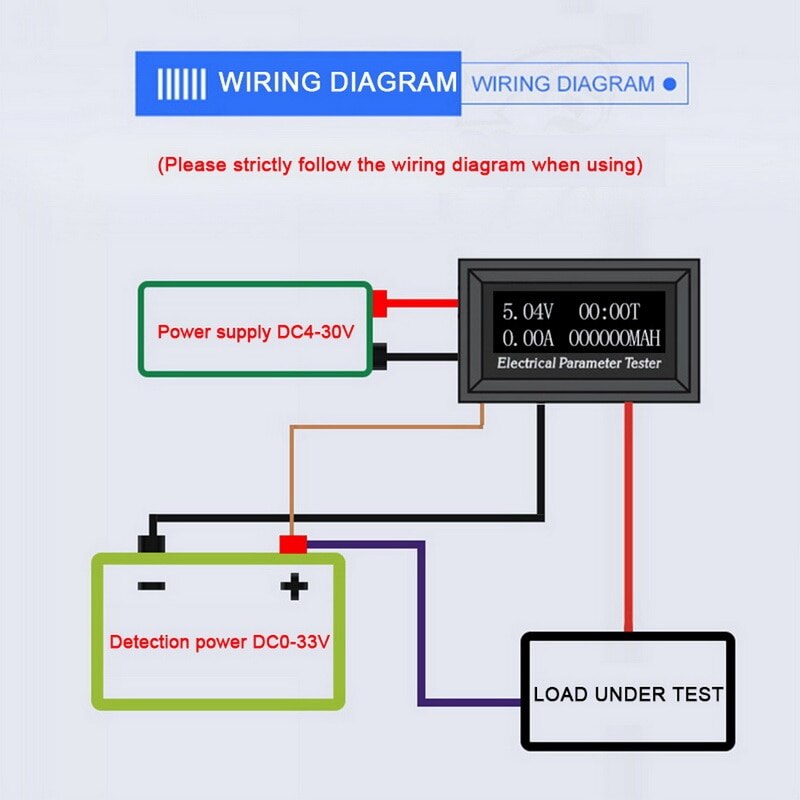 LCD multi function meter voltage, current, time an... – Vicedeal