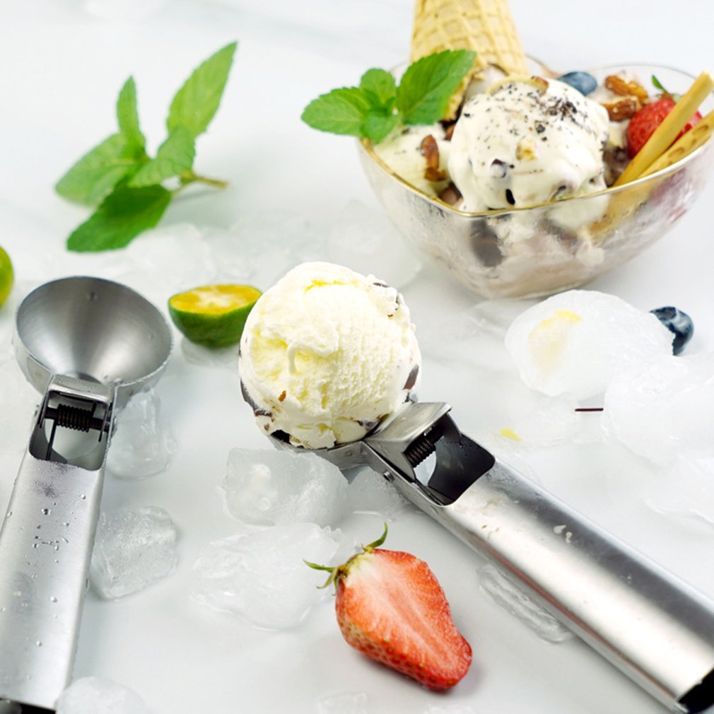 7 Inch Stainless Steel Ice Cream Spoon Dishwasher ... – Vicedeal