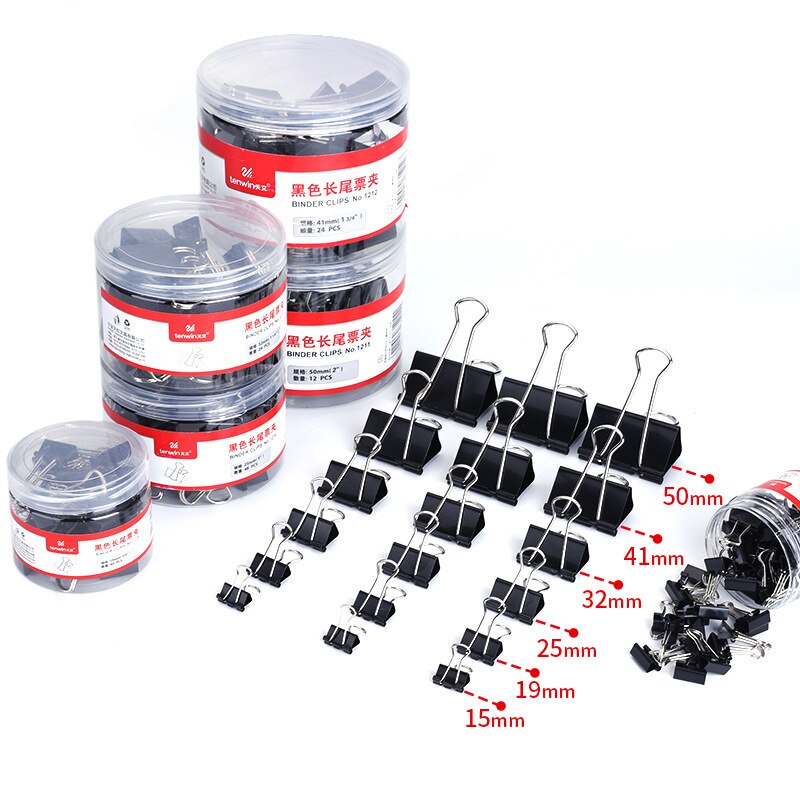 24 teile/los 32mm Papier Clips Binder Foto Clip Ha... – Grandado