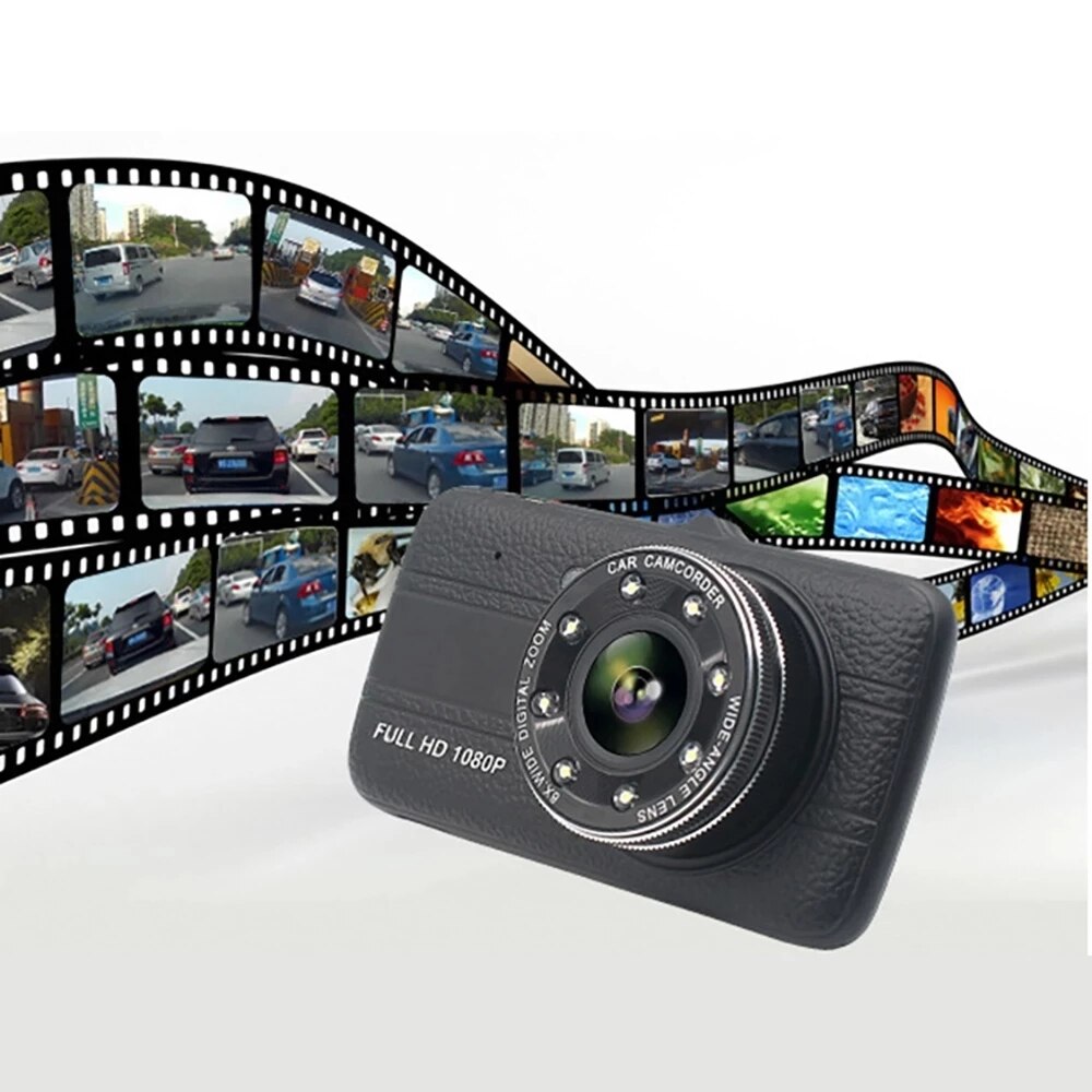 Auto Dvr Dashcam 4 Inch Ips Fhd 1080P 8 Led Verlic... – Vicedeal