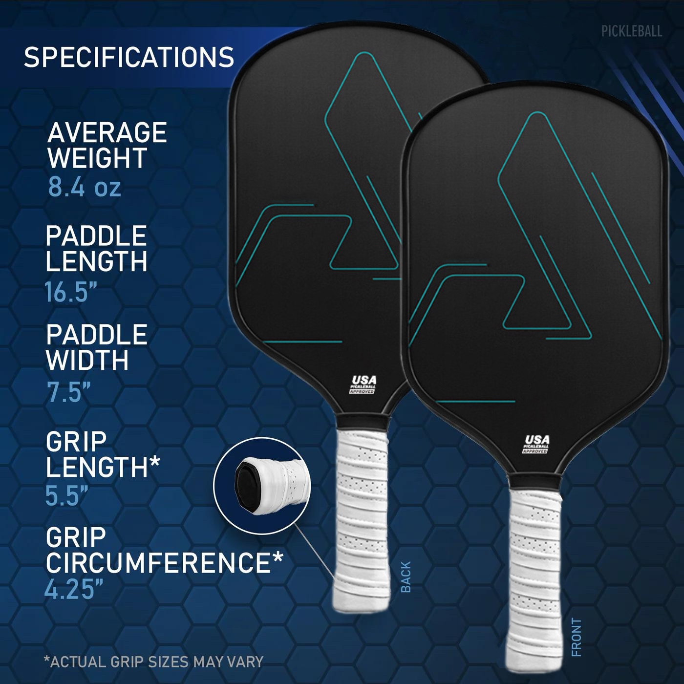 T700 Raw Carbon Fiber Pickleball Paddle for Pros C... – Grandado