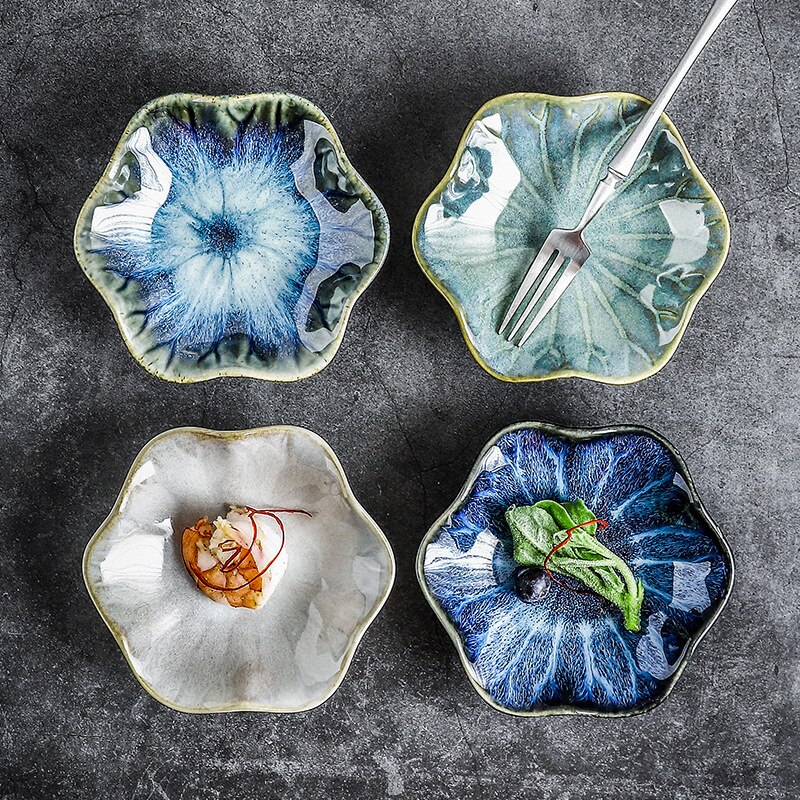 Fancy ceramic dishes, snack dishes, sauce dishes, ... – Vicedeal