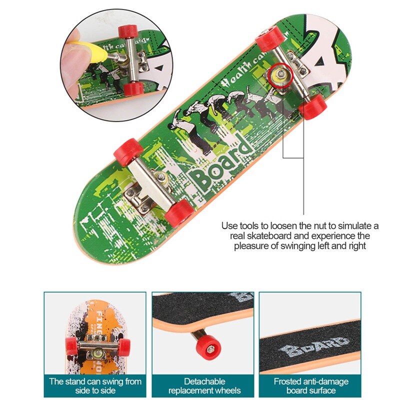 Fingerboard Ultimate Parks Kit DIY Assembly Mini F... – Grandado