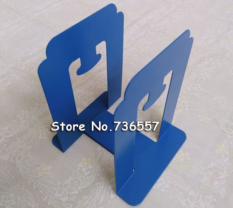 Simple Style Metal Bookends Iron Support Holder No... – Grandado