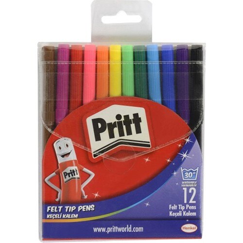 Pritt Vilt Pen 12 Kleur – Vicedeal