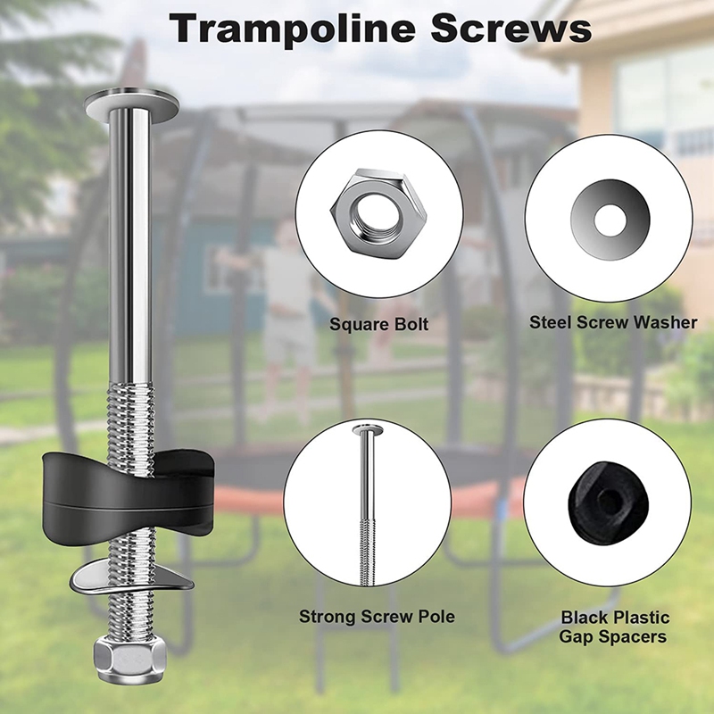 15 Pieces Trampoline Screws Trampoline Accessories... – Grandado