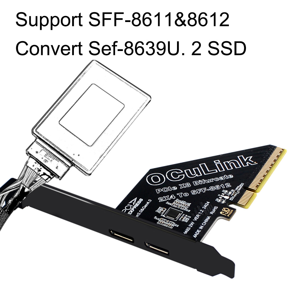 PCI Express 4.0 To Oculink Adapter PCIe X16 X8 X4 ... – Grandado