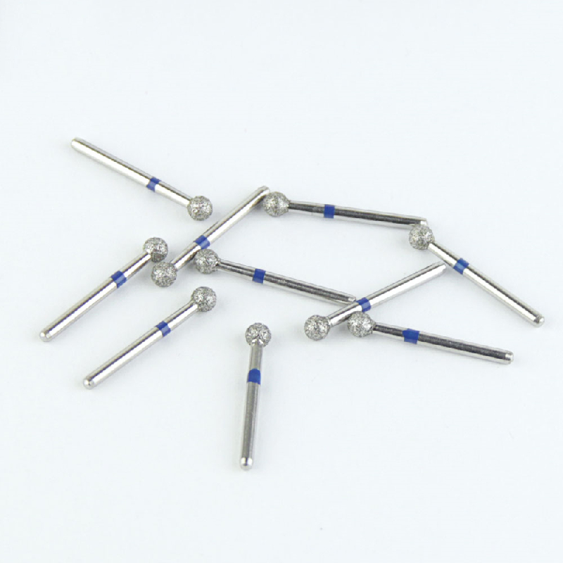 5pcs Dental Diamond Burs Drill Blue Rings Medium B... – Vicedeal