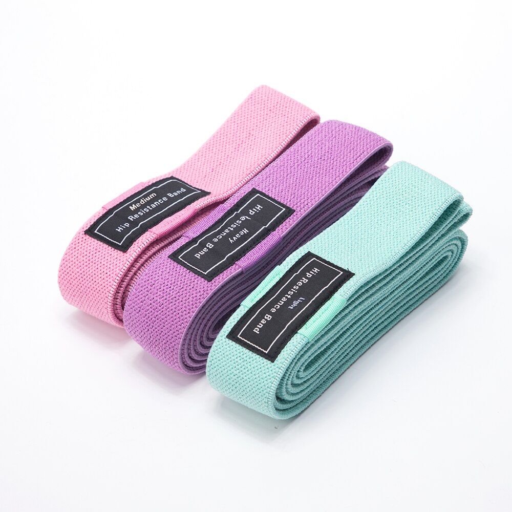3pc set long Booty Band Hip Circle Loop Resistance... – Grandado