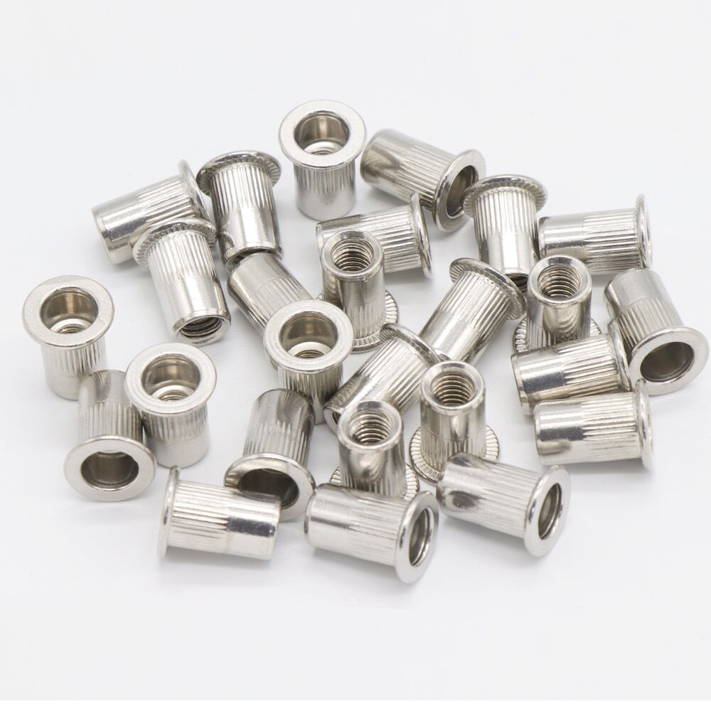 20Pcs M3 M4 M5 M6 M8 M10 304 Rvs Rivnut Platte Kop... – Vicedeal