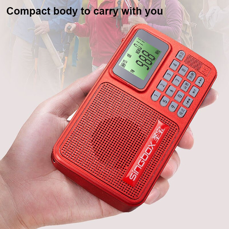 Mini Fm Radio Bluetooth 5.0 Hi-Fi Music Player Met... – Vicedeal
