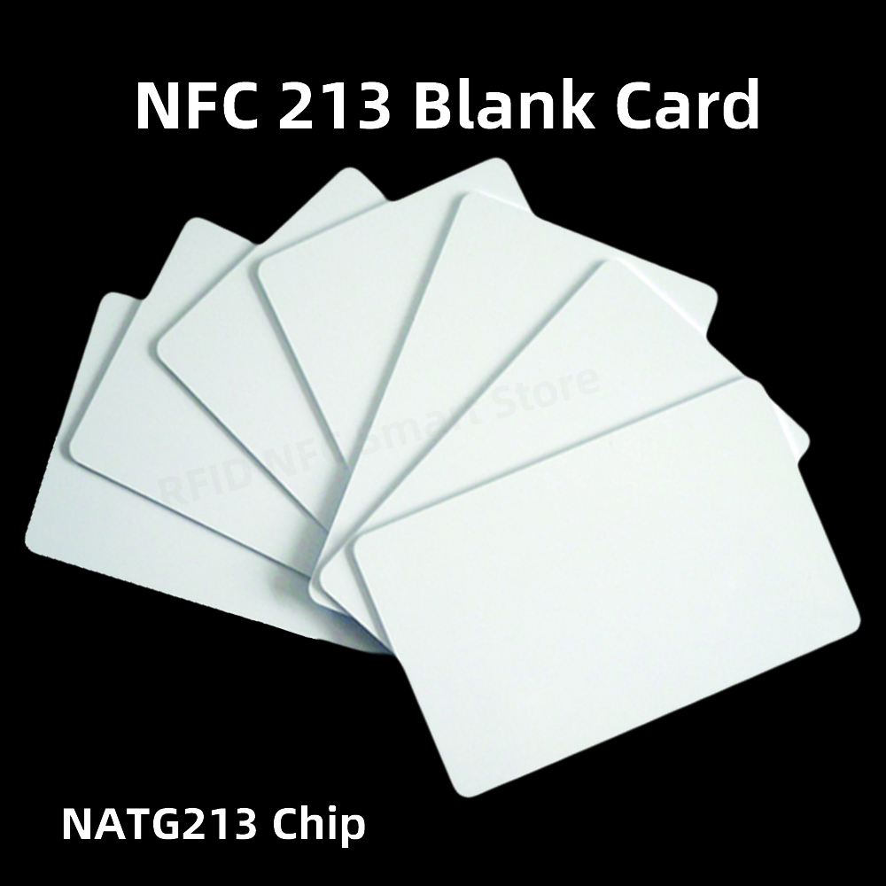 10/50pcs NFC Ntag216 Ntag215 Ntag213 Witte Kaart T... – Vicedeal