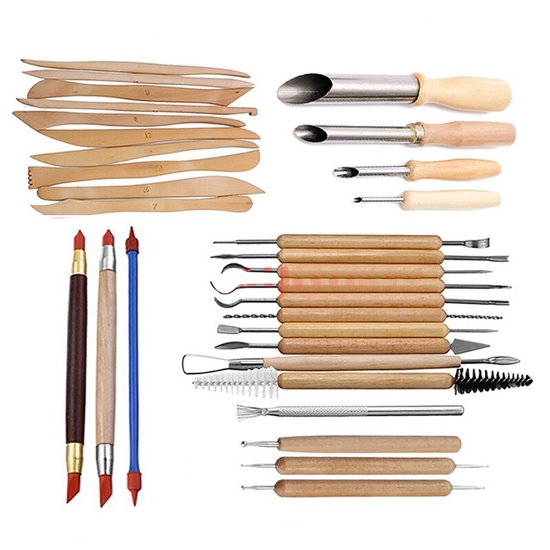 31Pcs Arts Crafts Clay Sculpting Tools Set Carving... – Grandado