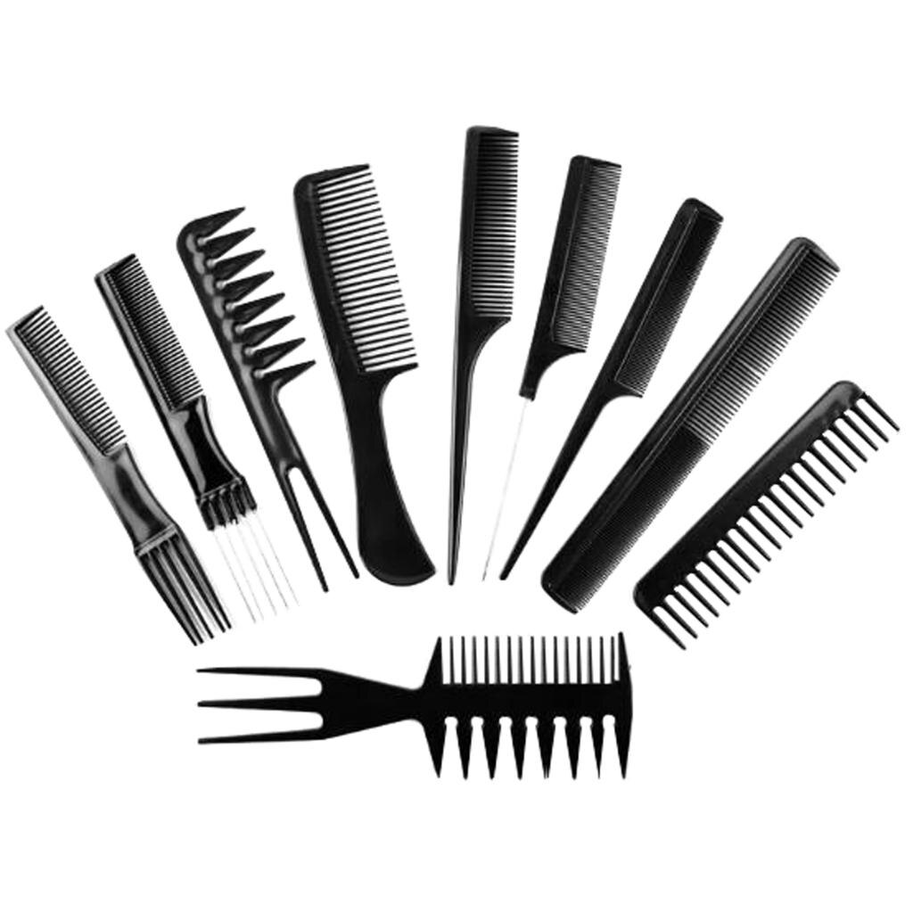 10 Pcs Haar Stylisten Professionele Styling Kam Se... – Grandado