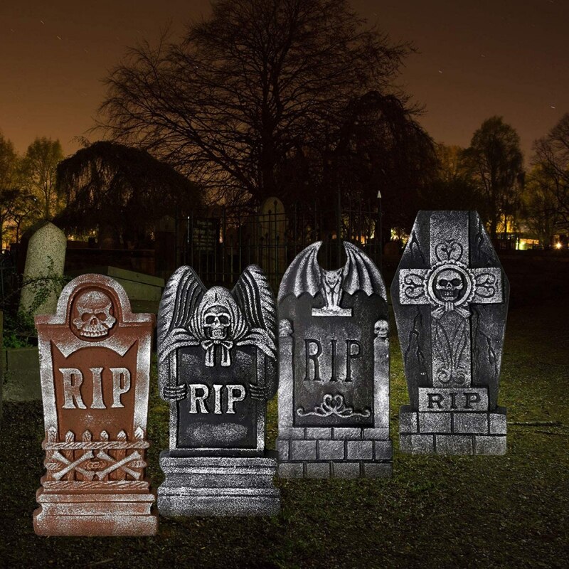 Halloween Yard Graveyard Tombstones Headstone Foam... – Vicedeal