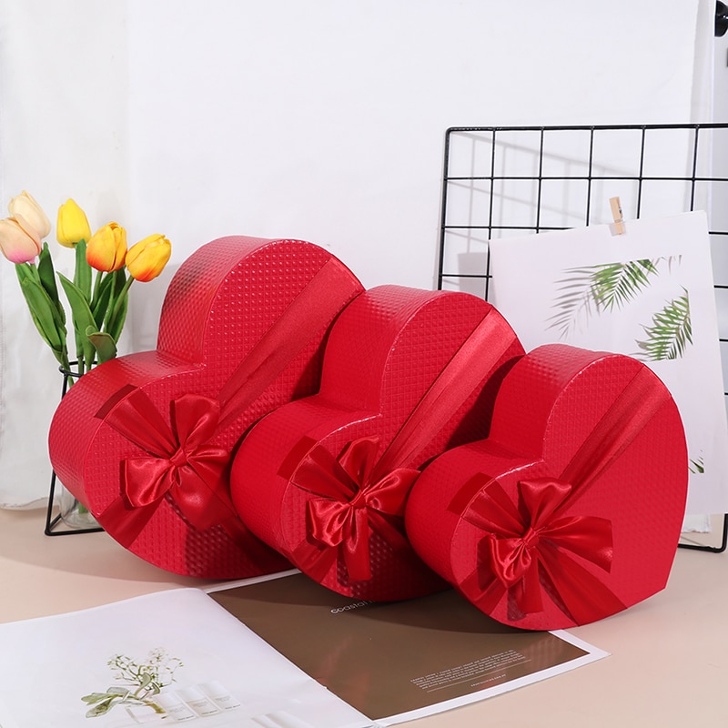 Red Hat Boxes Flower Packaging Paper Bag Storage B... – Vicedeal