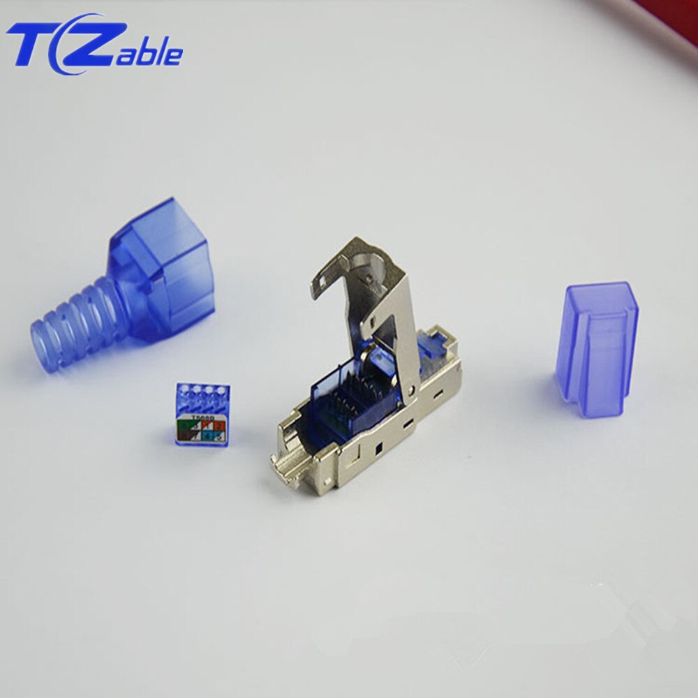 RJ45 Connector 10 Gigabit Ethernet CAT7 Netwerk Ka... – Vicedeal