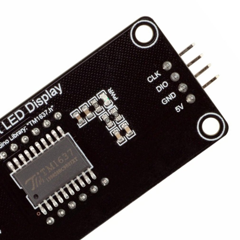 0 56inch Tm1637 4bit Digital Led 7segment Clock Grandado