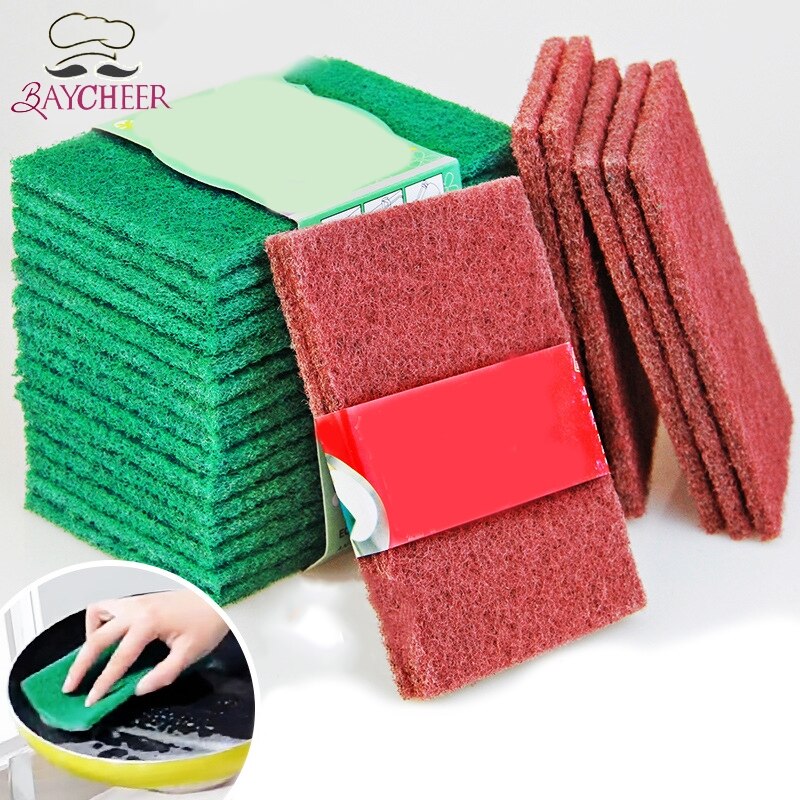 Kitchen Scouring Pads Heavy Duty Scrubbers Set Mul... – Vicedeal