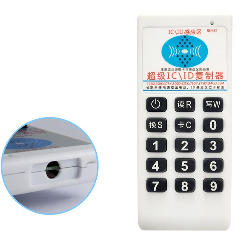 Handheld RFID Card Reader Writer 125KHz-13.56MHZ C... – Grandado