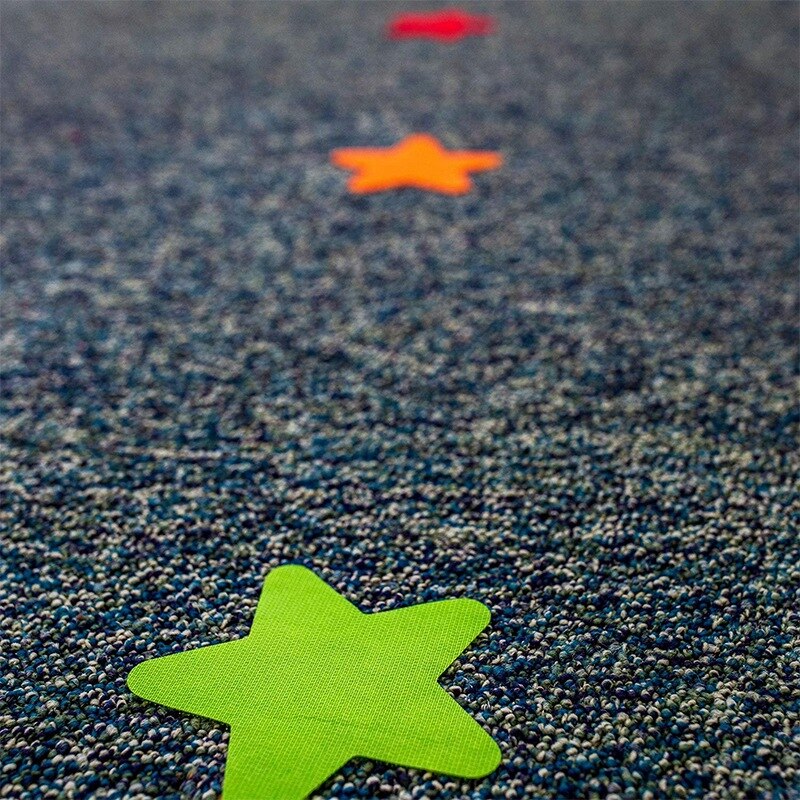 Sitting Spots(30 Stars)- Carpet Markers for Classr... – Grandado