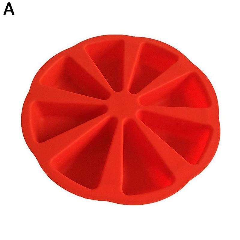8-hole Scoring Silicone Mold Orange Shape Pizza Tr... – Grandado
