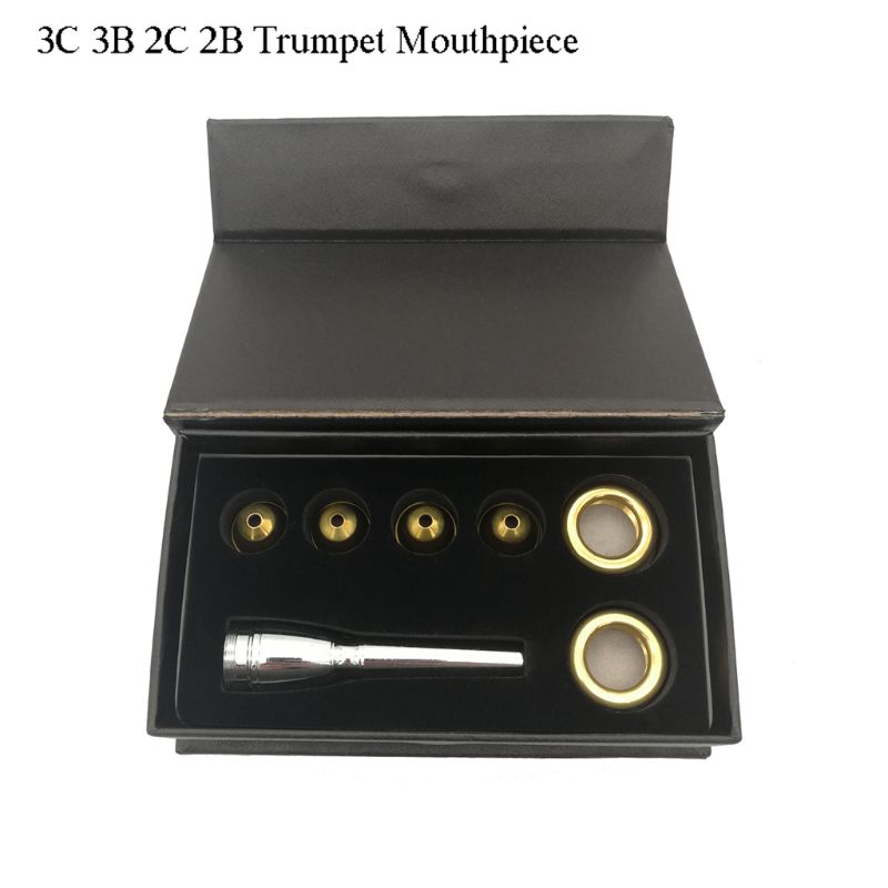 Gouden trompet mondstuk 4 maten voor beginners tro... – Grandado
