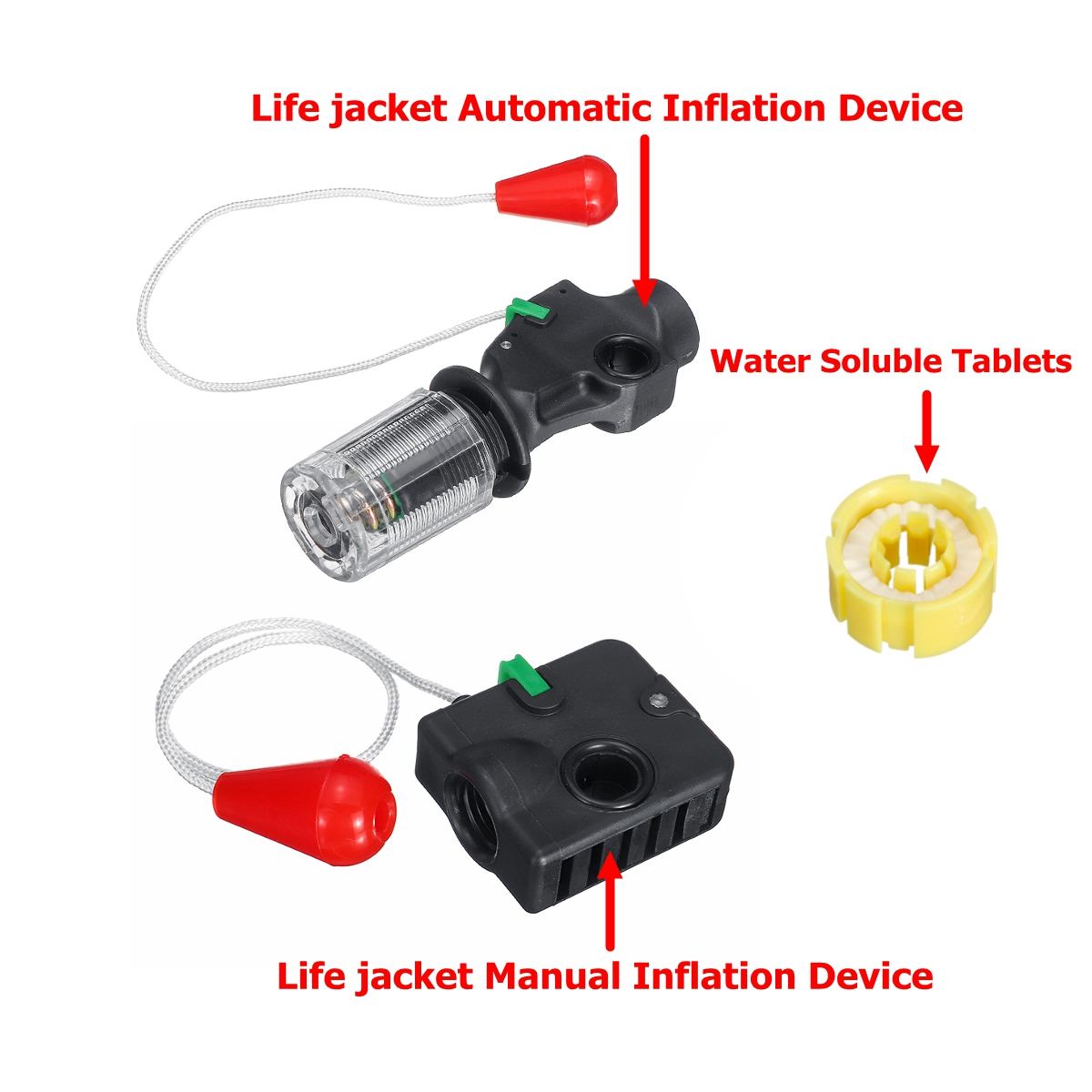 Summer swimming beach inflatable life jacket vest ... – Vicedeal