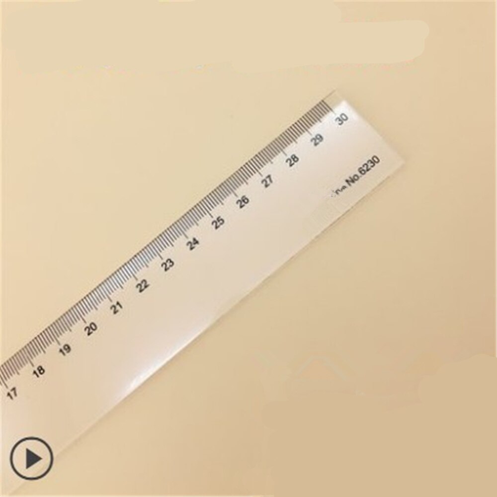 1pcs Plastic Length Measuring Tool Straight Ruler ... – Grandado
