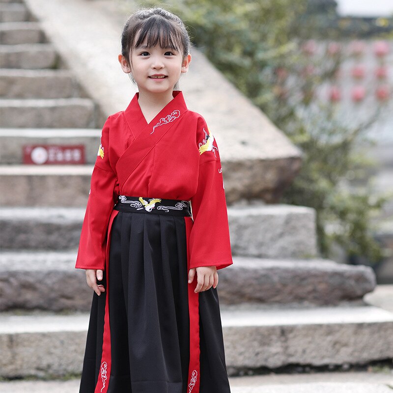 Child Hanfu Dress Chinese Traditional Tang Suit Na... – Vicedeal