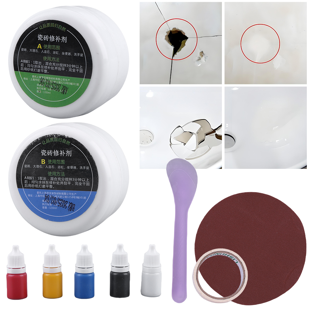 Tile Repair Kit Marble Repair Kit Tile Stone Crack... – Grandado