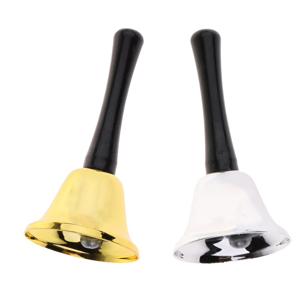 Iron Hand Bell Tea Bell for Church School Dinner R... – Grandado