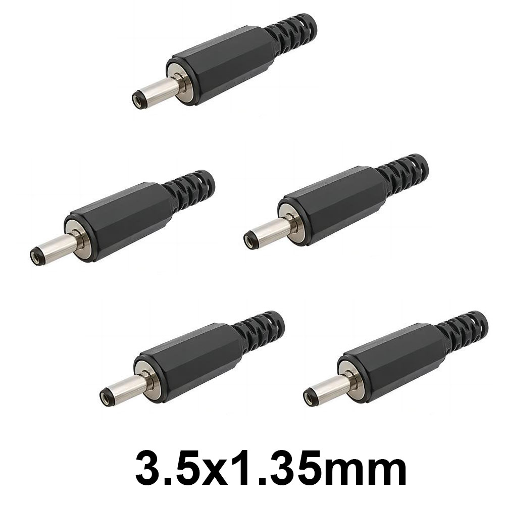5 stks DC Power Connector Plug 3.5x1.35mm 4.0x1.7m... – Vicedeal