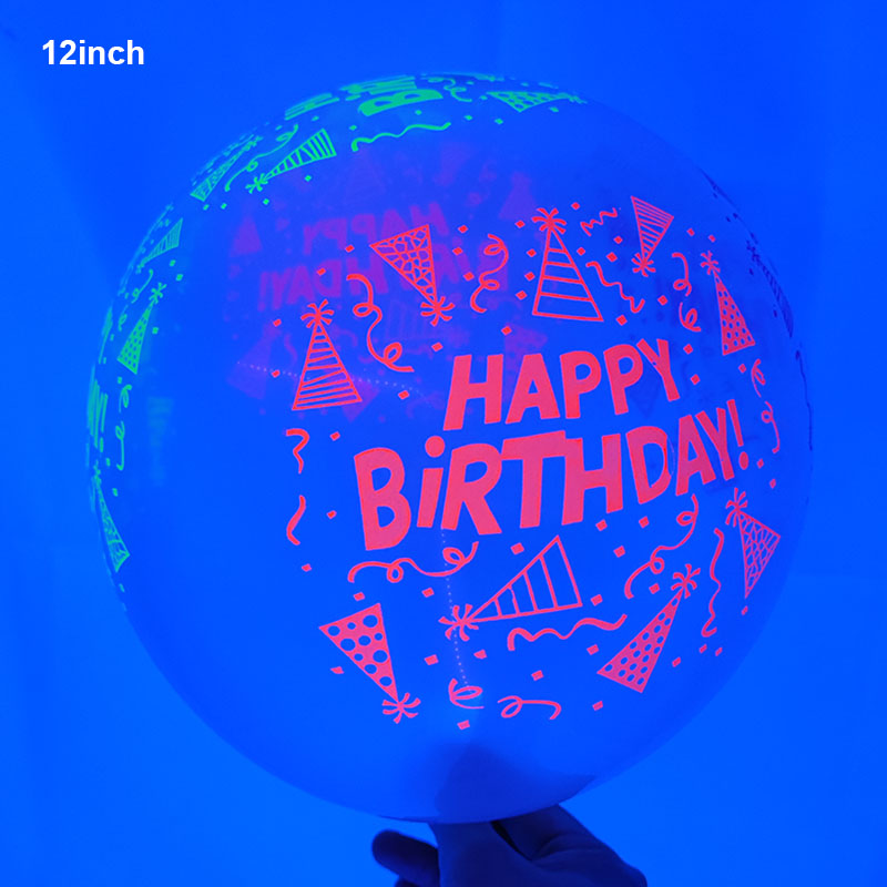 Banderín de cumpleaños de papel de neón de 4,4 met... – Grandado