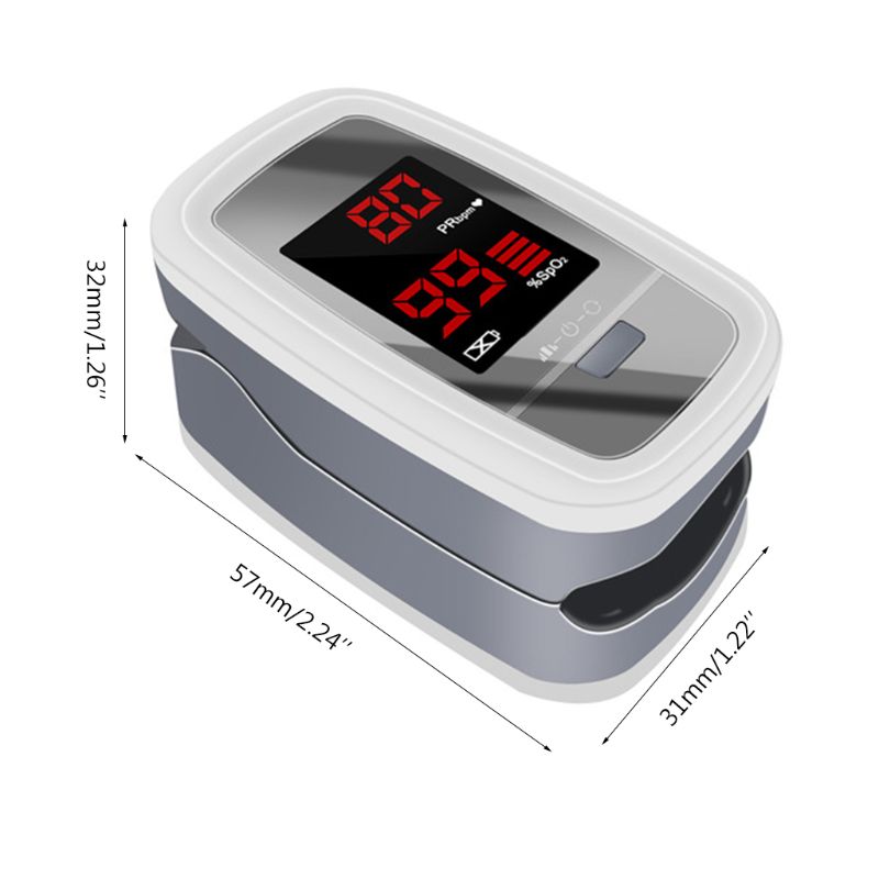 Vingertop Pulsoxymeter Vinger Pulsoximetrie SpO2 B... – Vicedeal