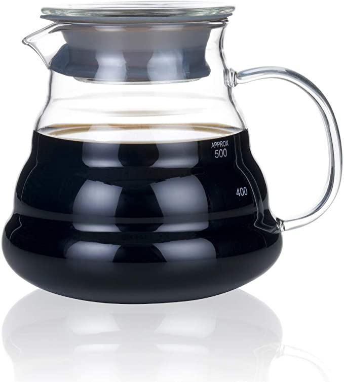 Hittebestendig Glas V60 Hand Drip Koffie Pot Koffi... – Vicedeal