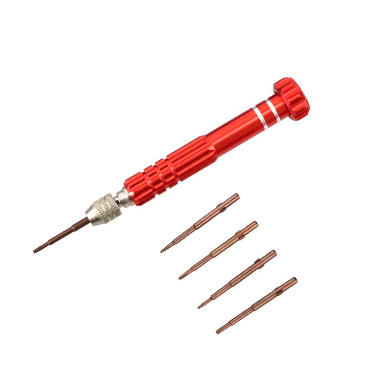 5 in 1 skruetrækker sæt torx t5 t6 p2 sl2 skruer ... – Grandado